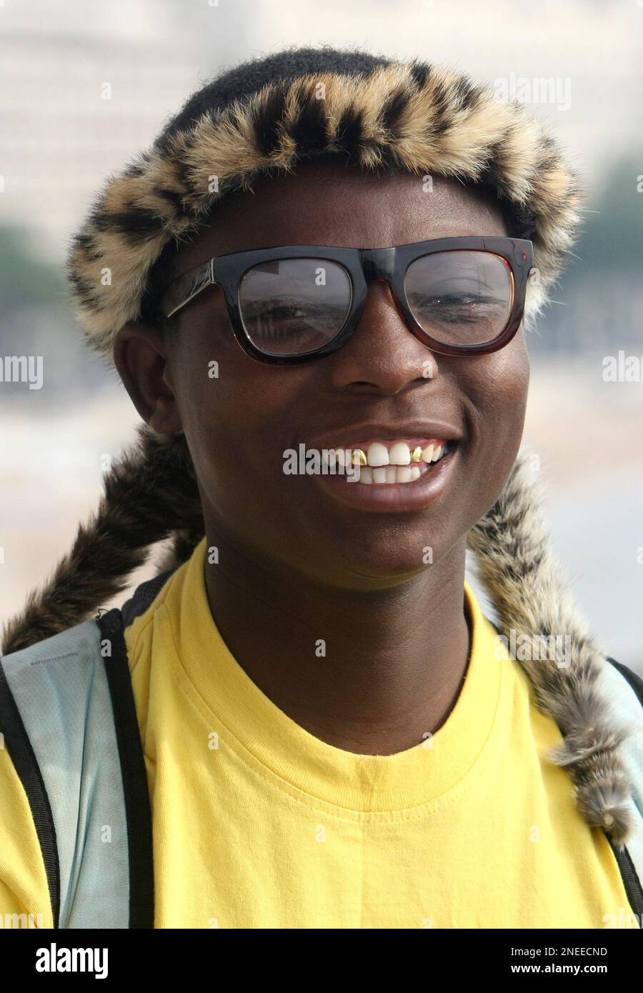 South African singer Zulu Boy poses at the 44th MIDEM (International ...