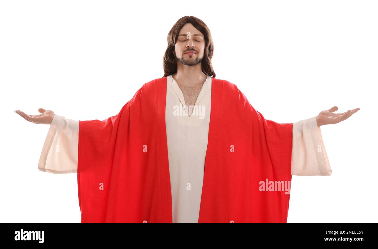 Jesus with outstretched arms hi-res stock photography and images - Alamy
