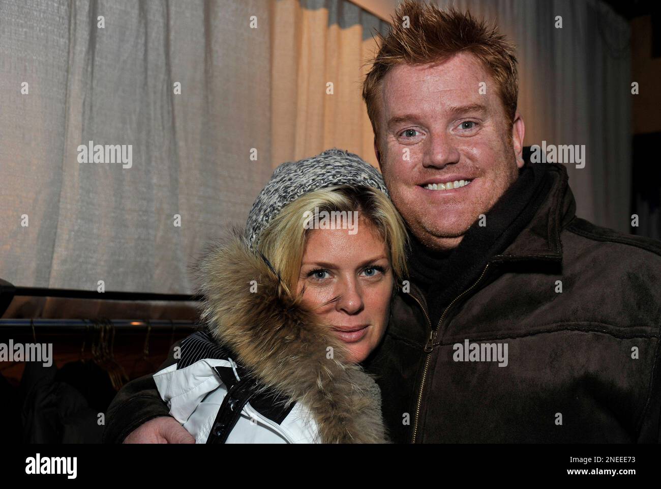 Rachel Hunter and Herb Ankrom attend The Bing Supper hosts Ben Lyons ...