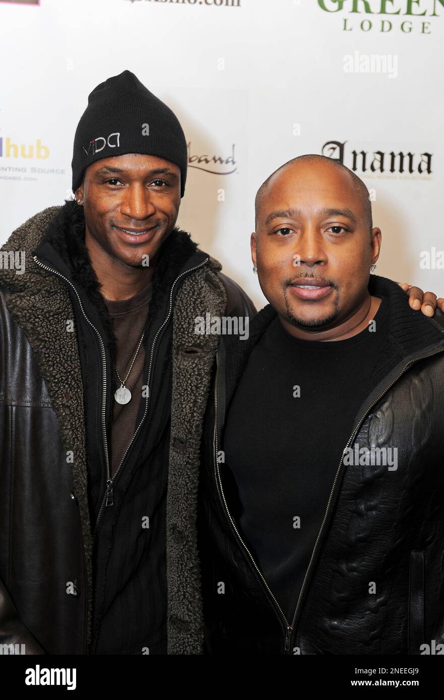 From left, actor Tommy Davidson and television personality and ...