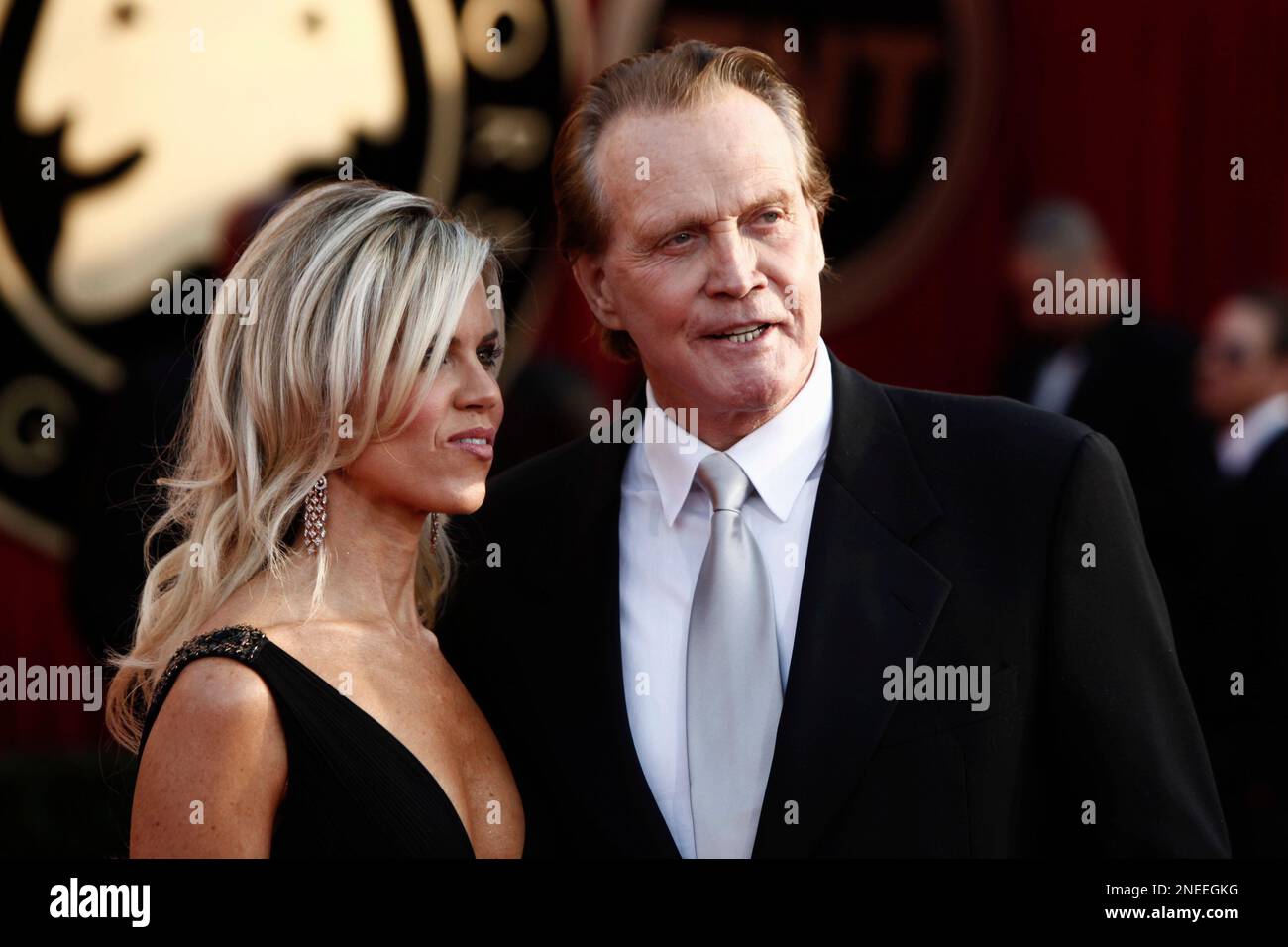 Lee Majors And Faith Noelle Cross Arrive At The 16th Annual Screen Actors Guild Awards On 
