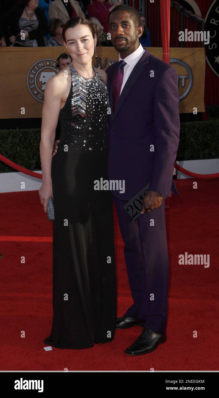 Olivia Williams and Rhashan Stone arrive at the 16th Annual Screen ...