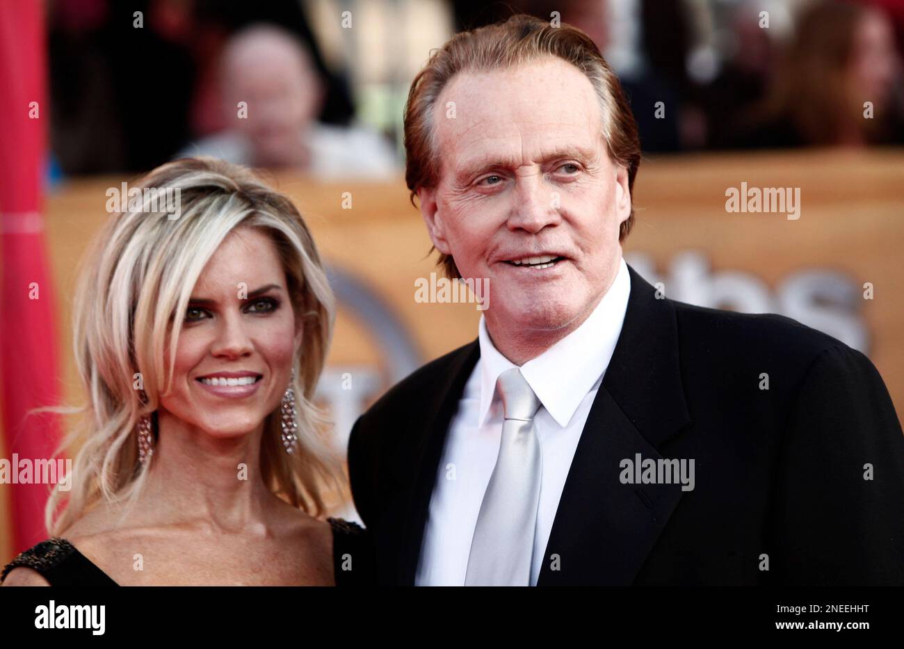 Faith Noelle Cross, left, and Lee Majors arrive at the 16th Annual ...