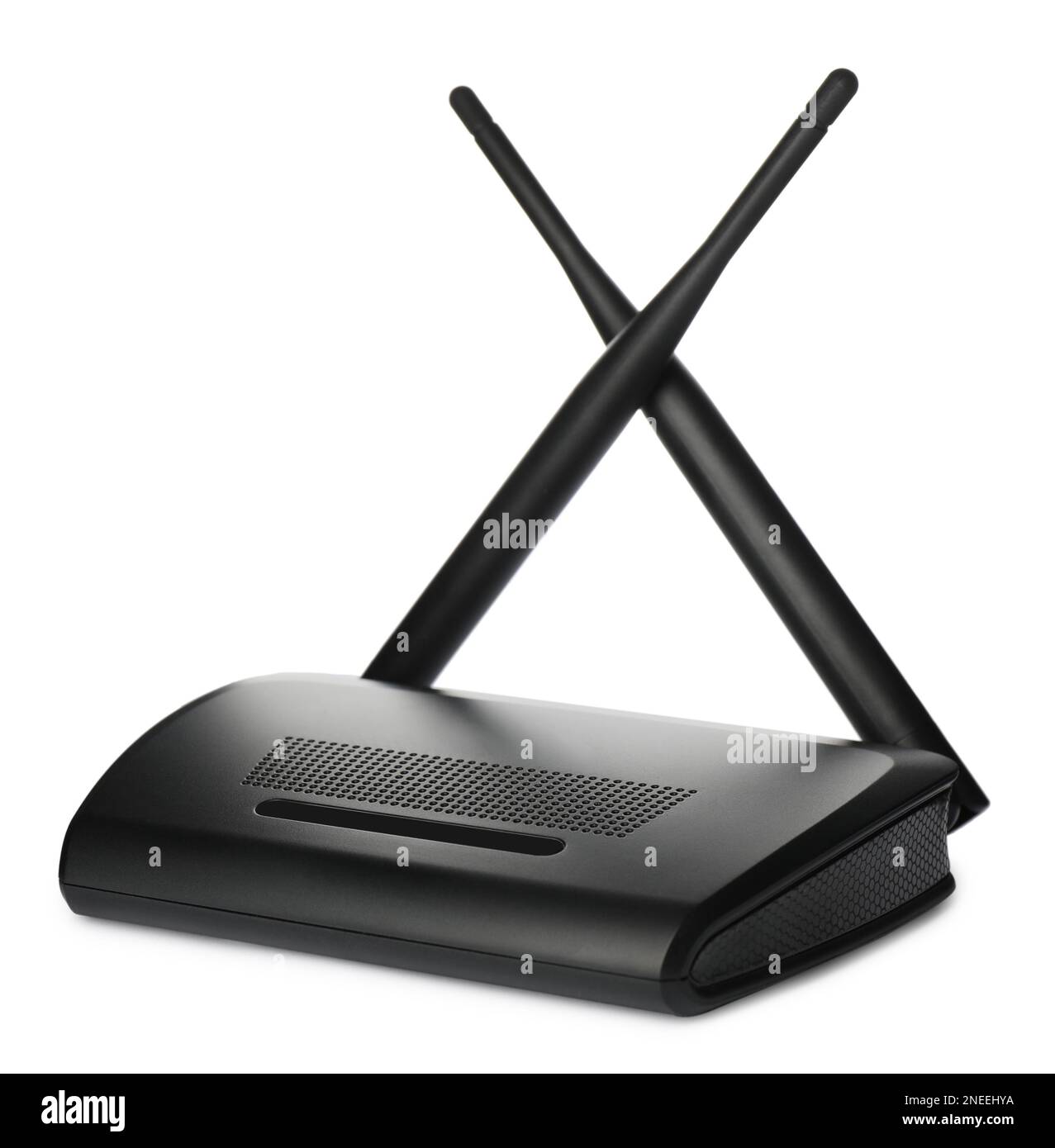 New modern Wi-Fi router isolated on white Stock Photo - Alamy