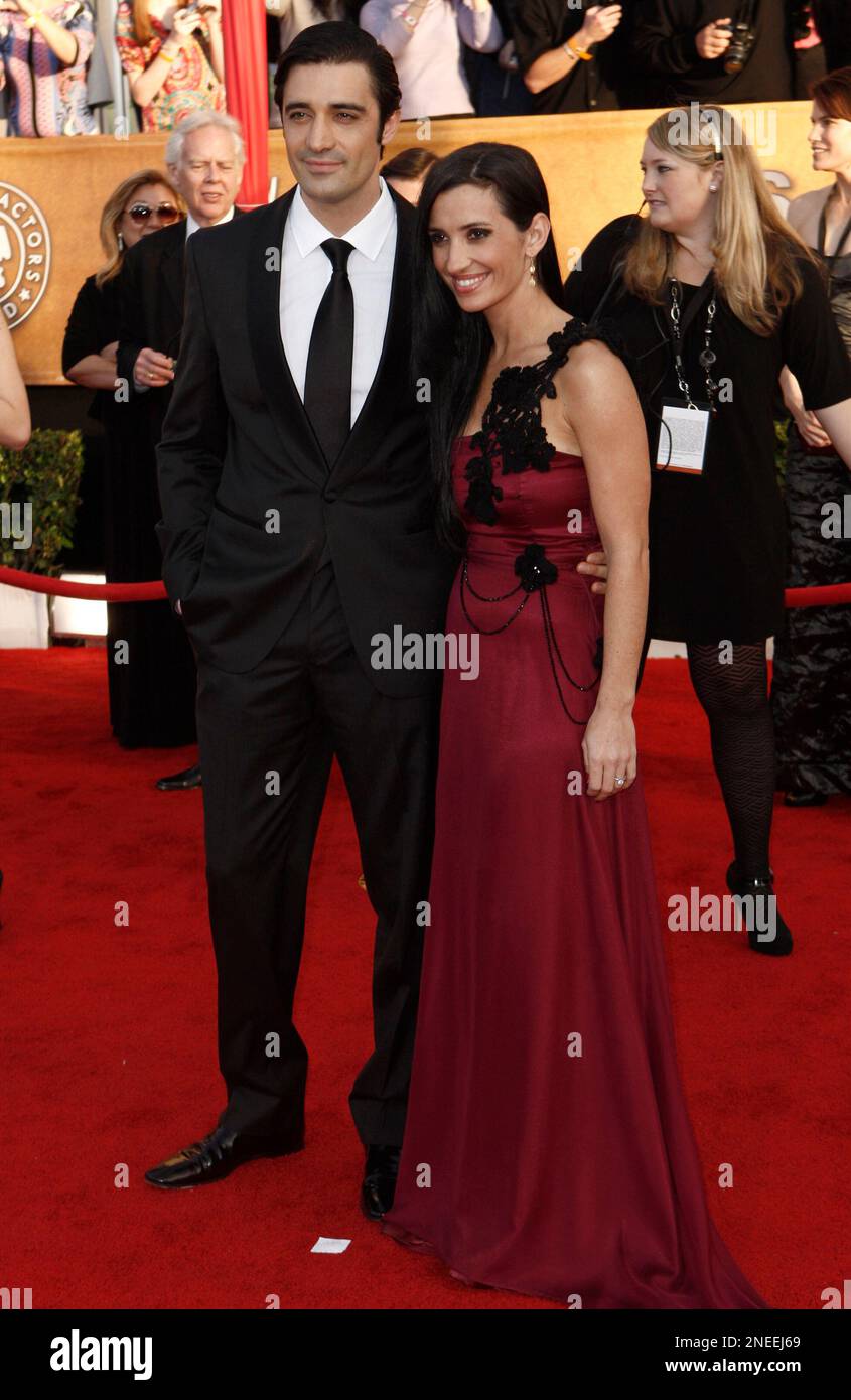 Gilles Marini and wife Carole Marini arrive at the 16th Annual Screen ...