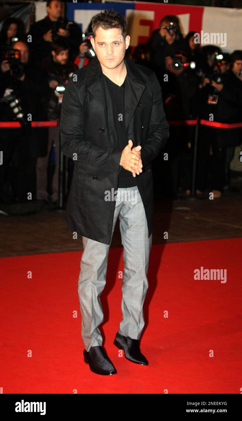 Canadian singer and actor Michael Buble arrives at the Cannes festival ...