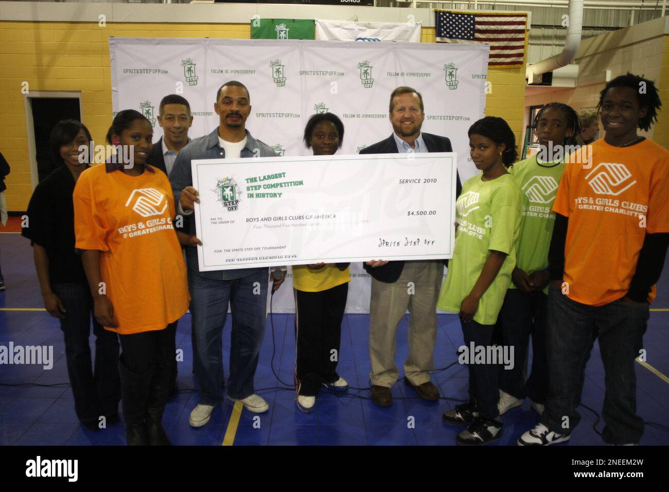 Tthe Salvation Army Boys & Girls Club of Greater Charlotte receive a ...