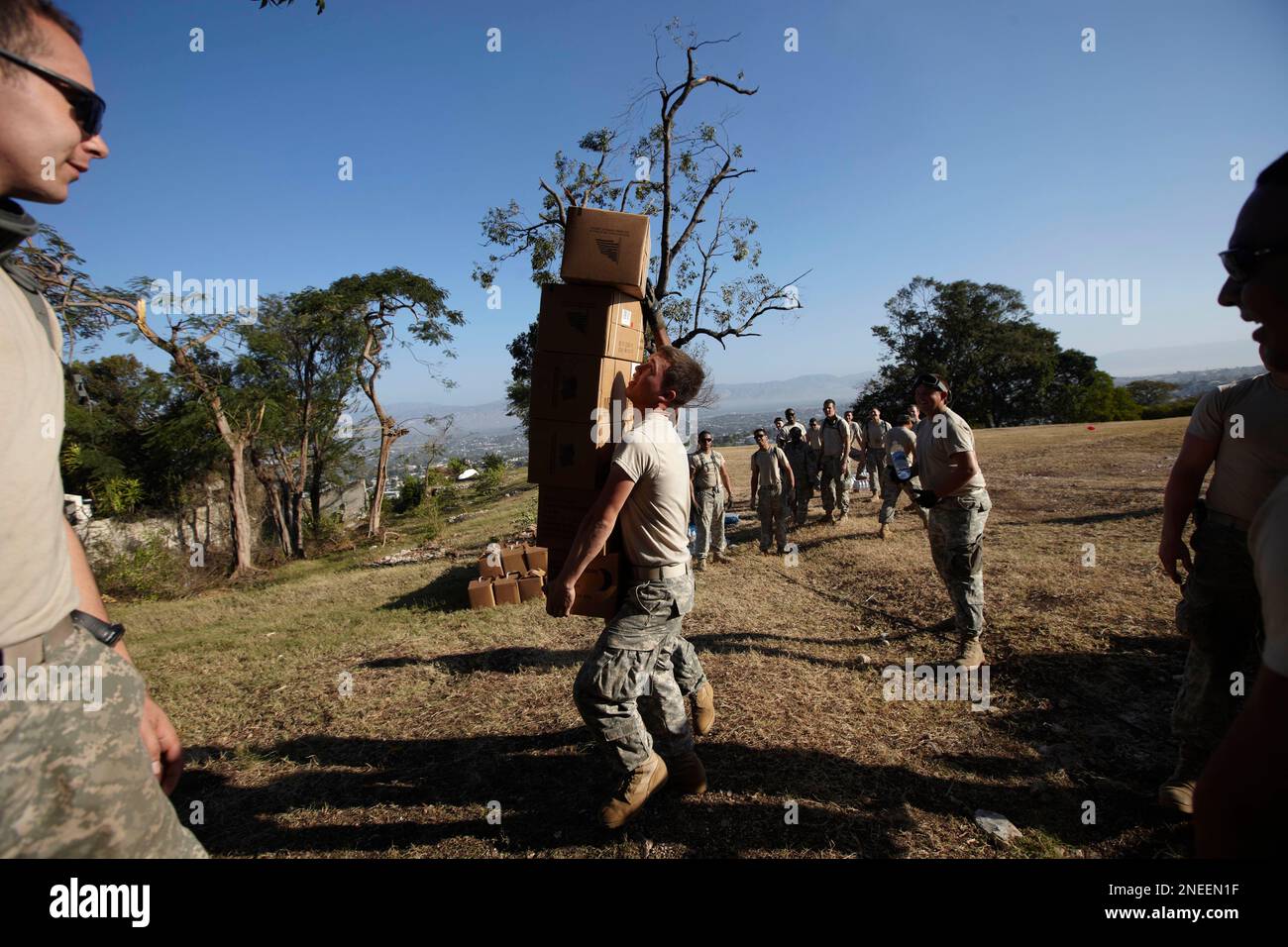 Pvc. Bryan Durant, of the U.S. Army's Delta Company, 173rd Cavalry ...