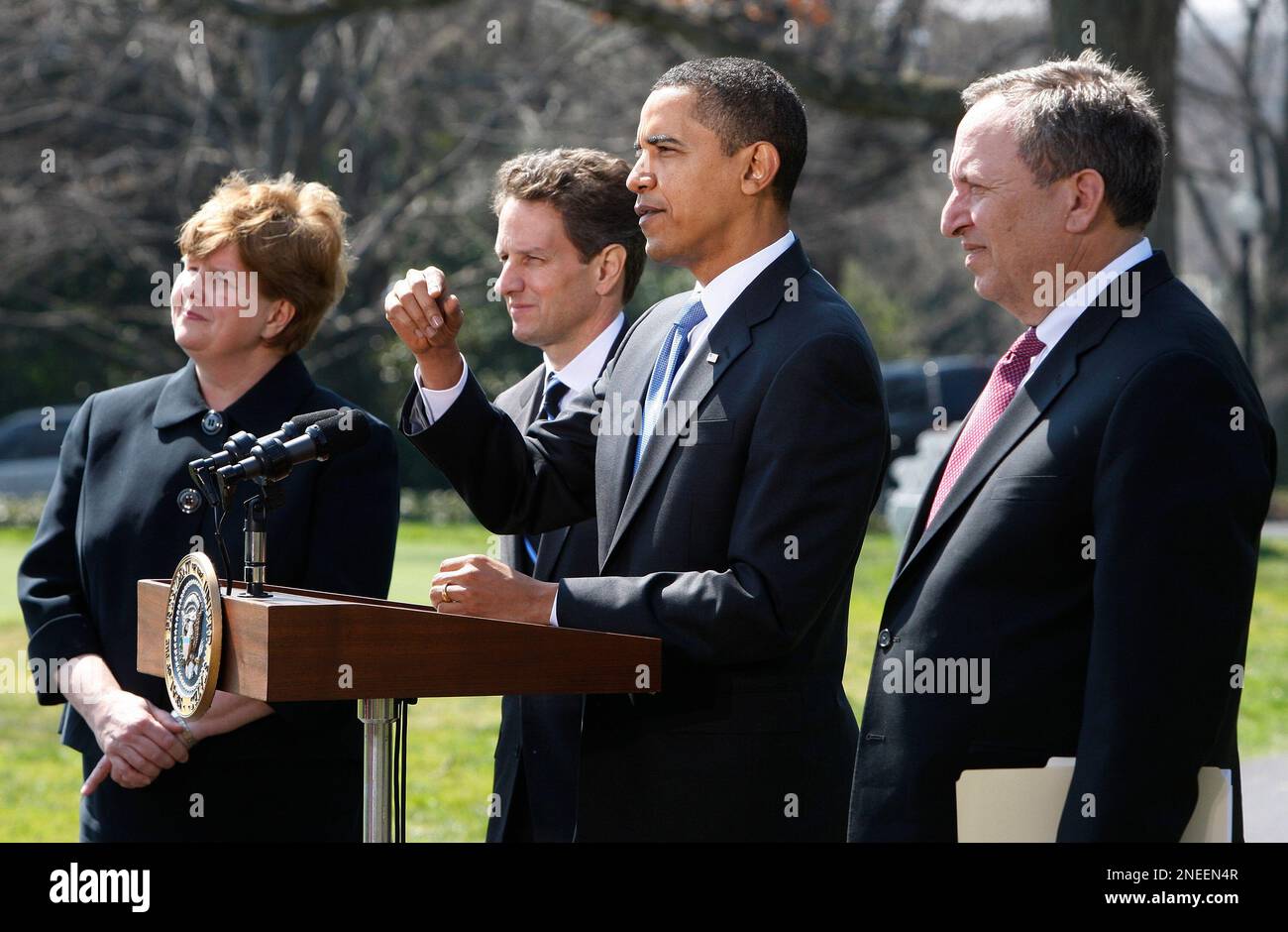 FILE - In this March 18, 2009 file photo, President Barack Obama ...