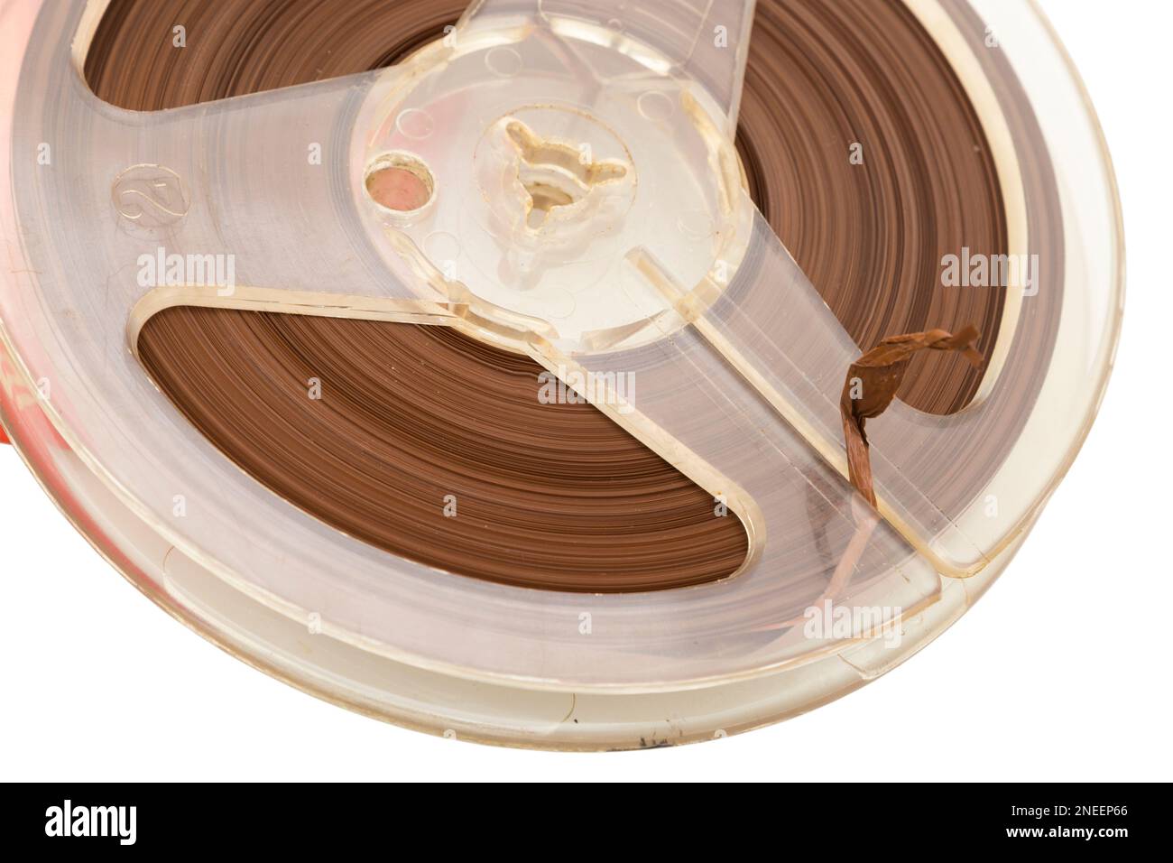 High fidelity audio tape typical of 1950s and 1960s reel to reel ...