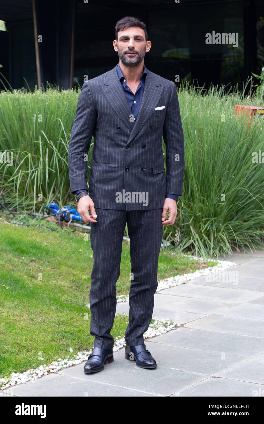 Italian actor Francesco Arca attends the photocall of the fiction ...