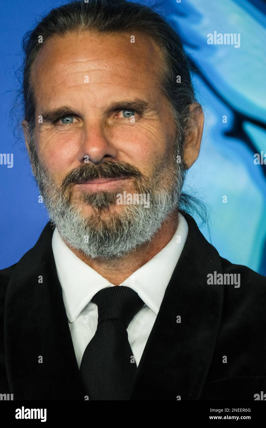 photographed at the AVATAR: THE WAY OF WATER World Premiere on Tuesday ...