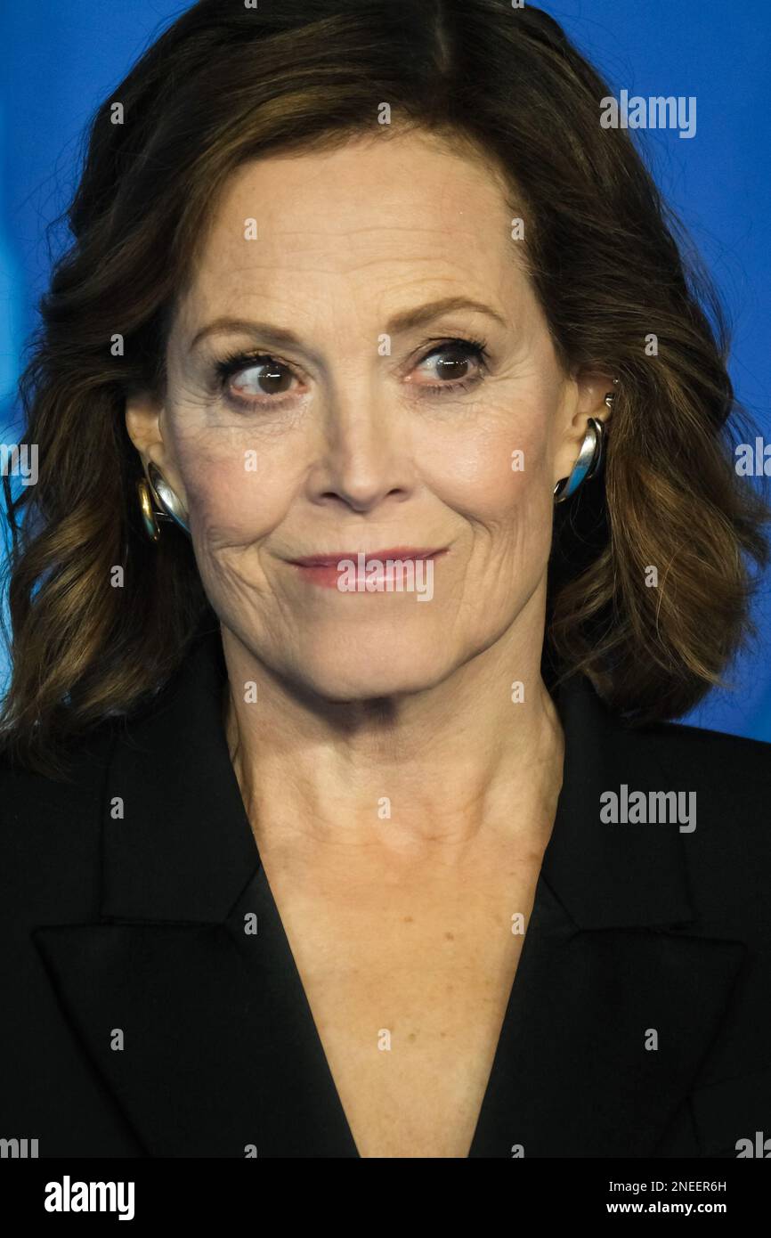 Sigourney Weaver photographed at the AVATAR: THE WAY OF WATER World ...
