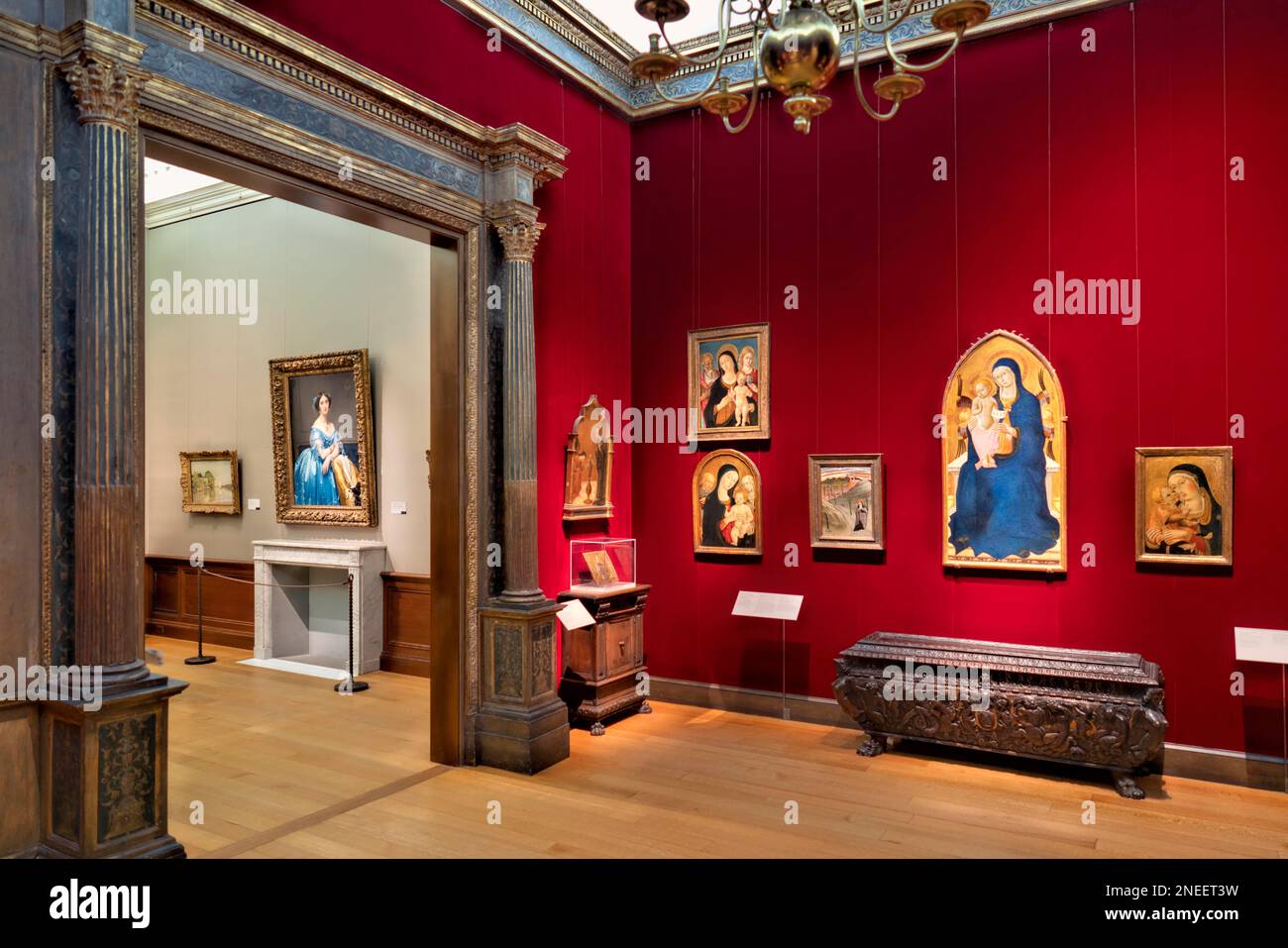 New York. Manhattan. The Metropolitan Museum MET. Medieval Art Wing ...