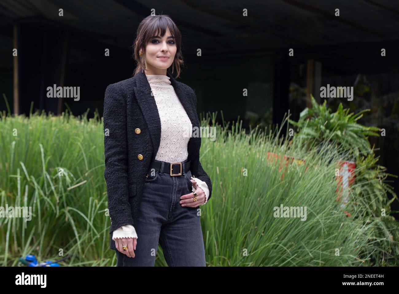 Italian actress Chiara Celotto attends the photocall of the fiction ...