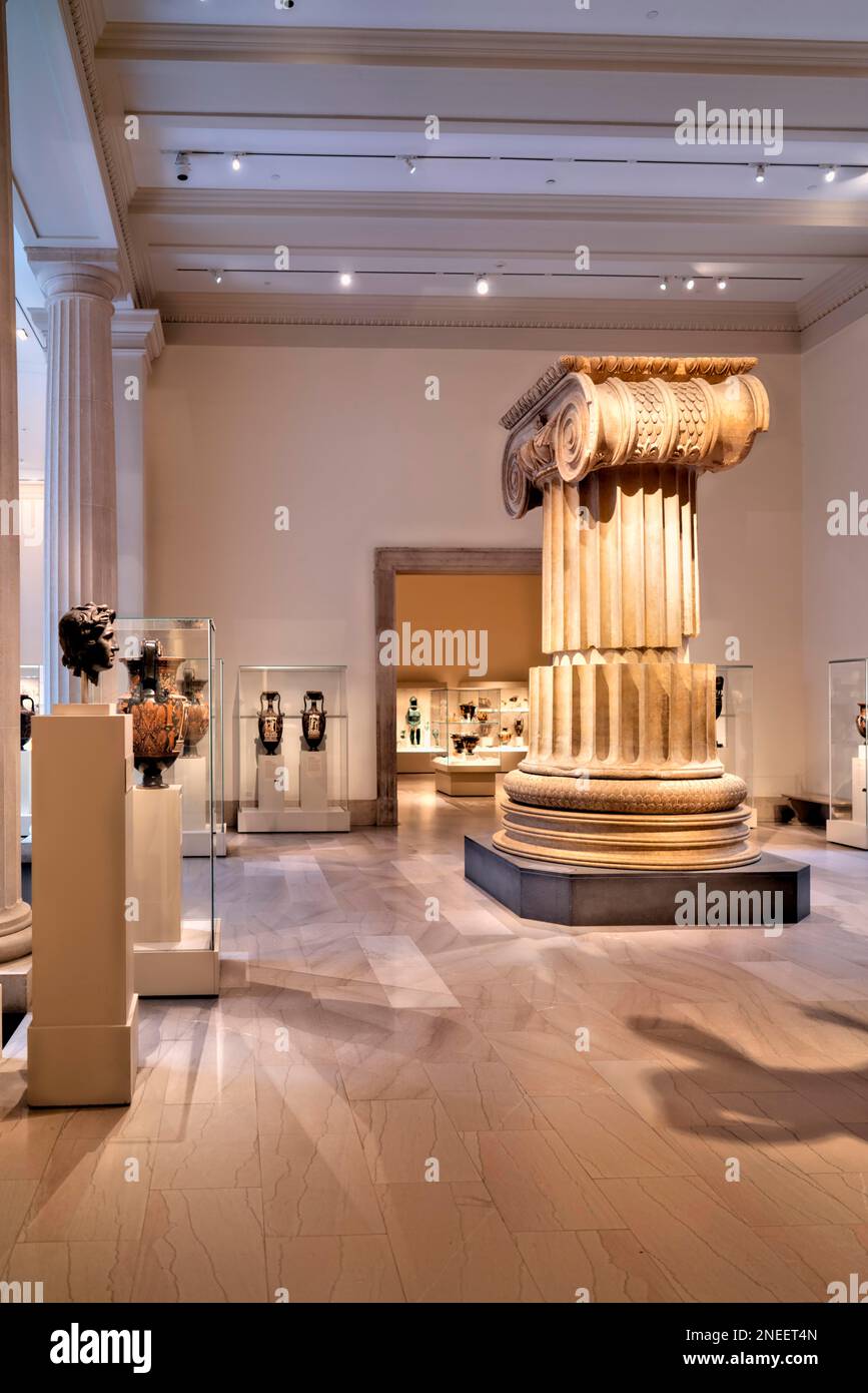 New York. Manhattan. The Metropolitan Museum MET. Greek and Roman Art ...