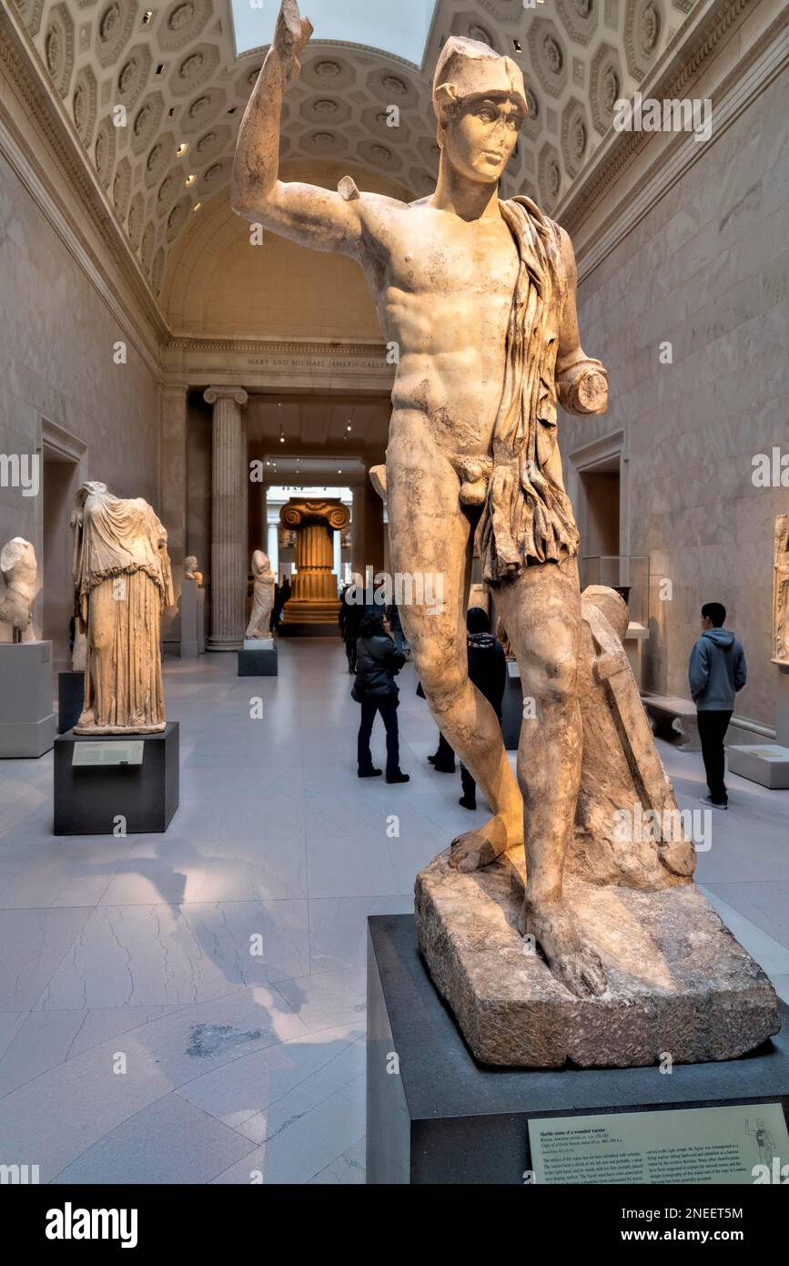 New York. Manhattan. The Metropolitan Museum MET. Greek and Roman Art ...