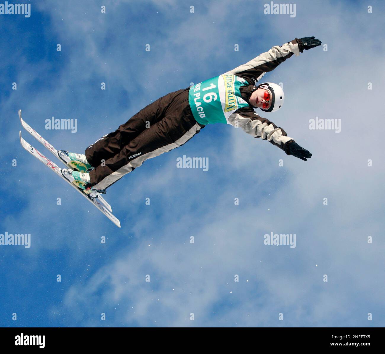 Bree Munro of Australia practices for the ladies' aerials during World ...
