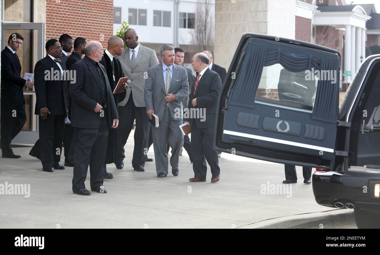 Tommy Bowden, second from right, former Clemson University football ...