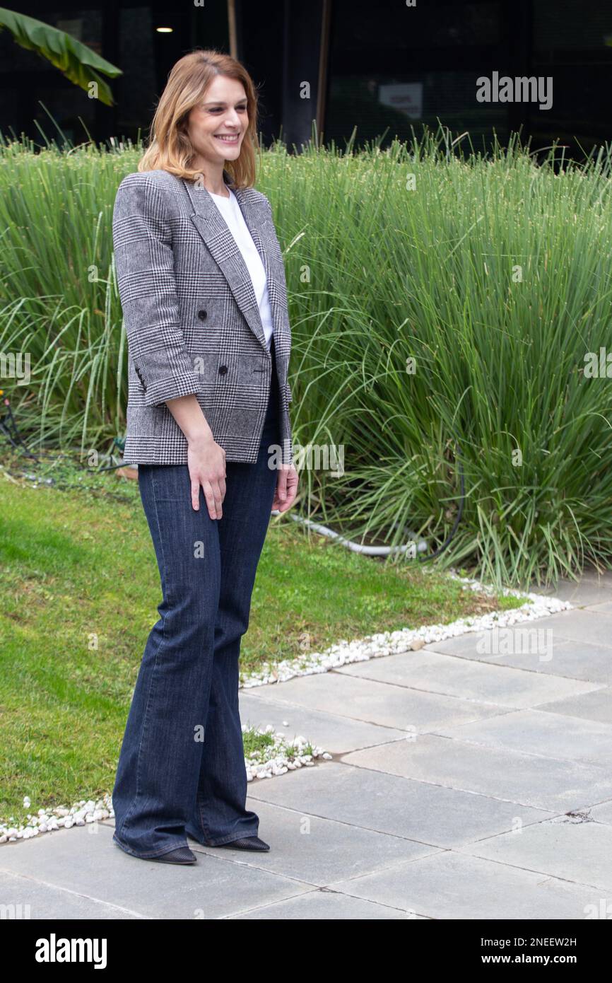 Italian actress Raffaella Rea attends the photocall of the fiction ...