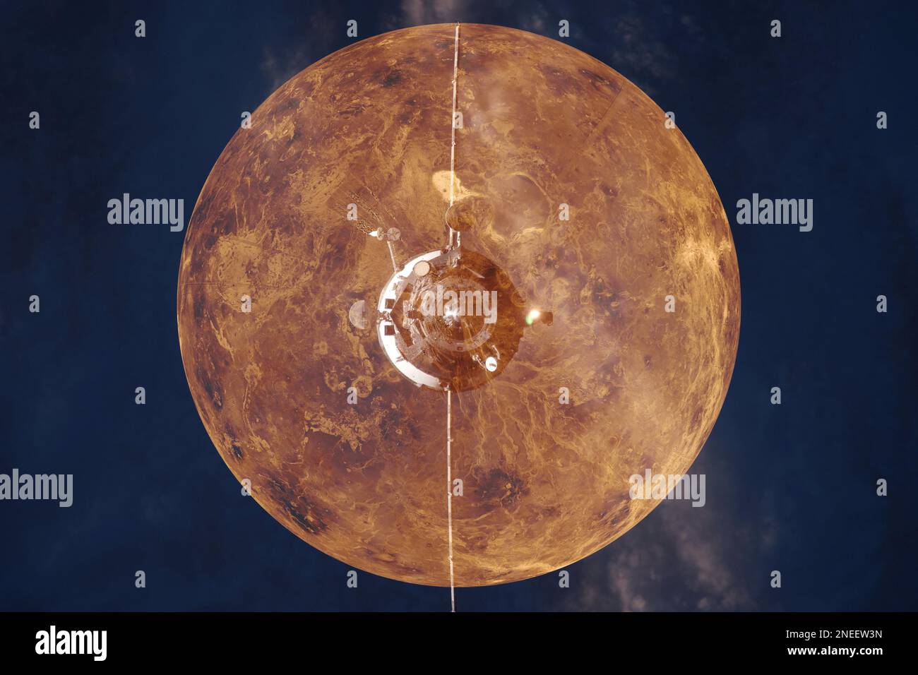 Planet Venus. Solar system. Cosmos art. Elements of this image ...