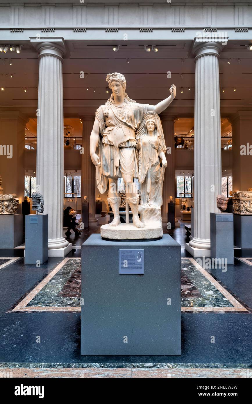 New York. Manhattan. The Metropolitan Museum MET. Greek and Roman Art ...