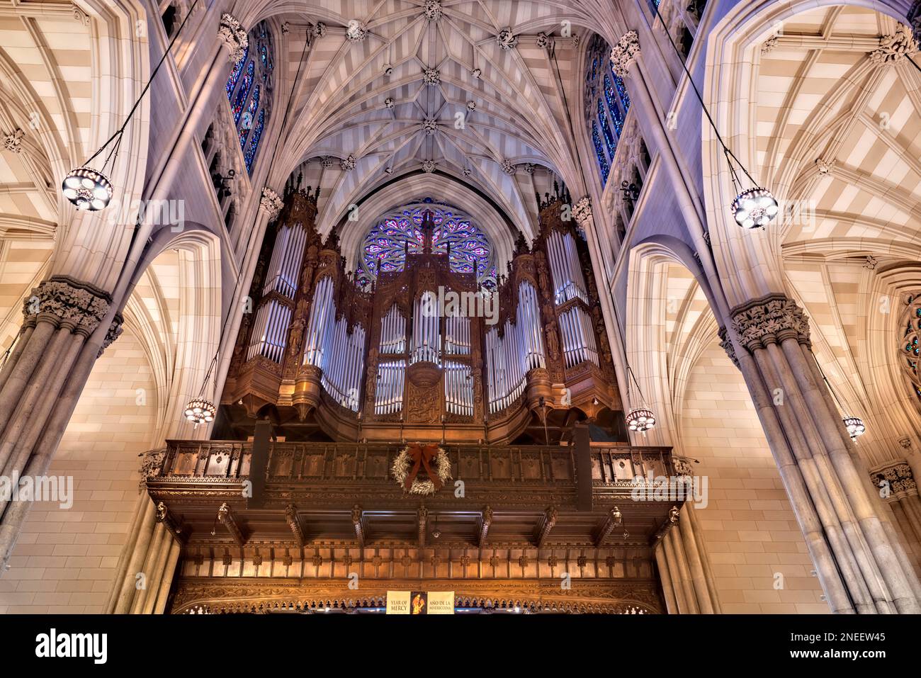 New York. Manhattan. St. Patrick's Cathedral Stock Photo - Alamy