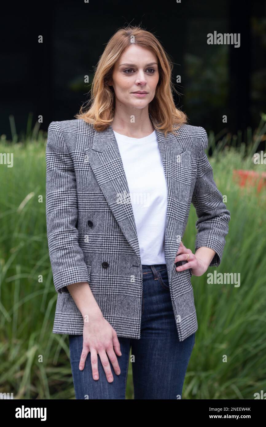 Italian actress Raffaella Rea attends the photocall of the fiction ...