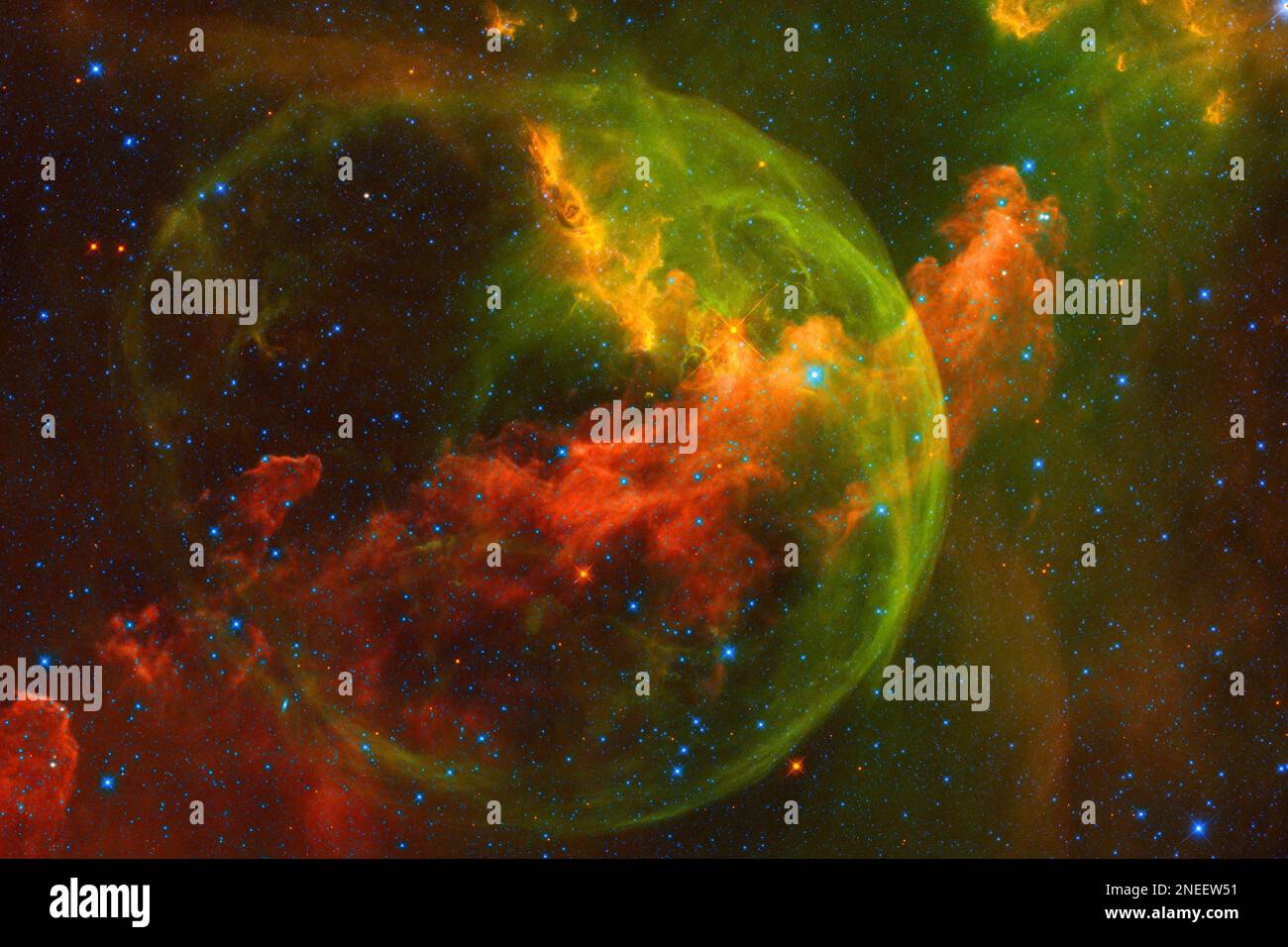 Beauty of endless cosmos. Science fiction art. Elements of this image ...