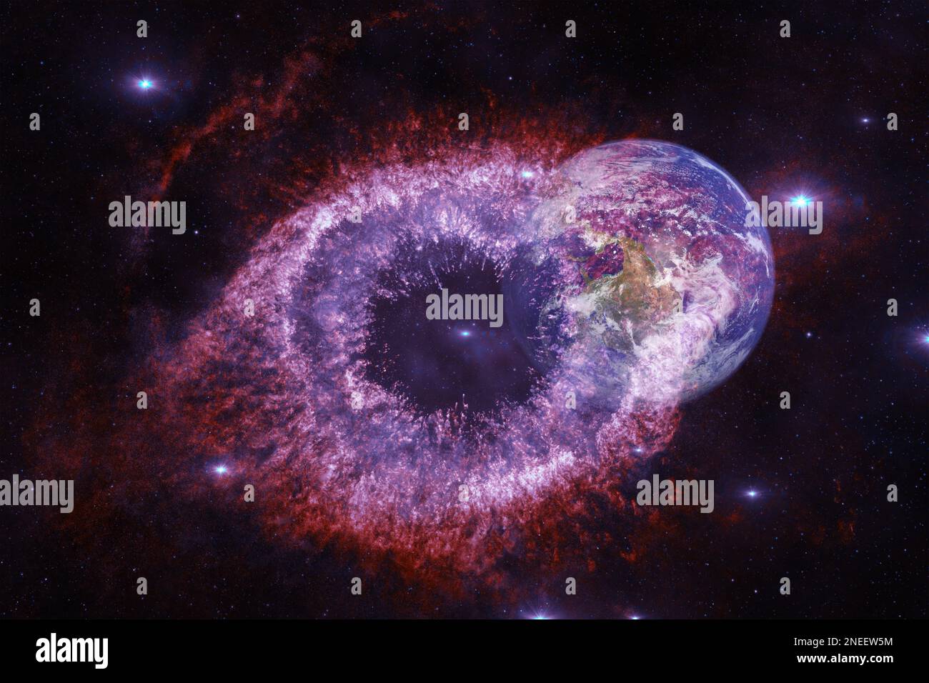 Observation of spiral galaxy hi-res stock photography and images - Alamy