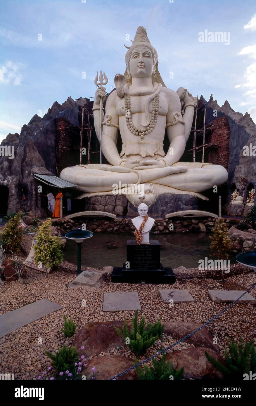 65 feet tall statue of Lord Shiva, one of the most popular spiritual ...