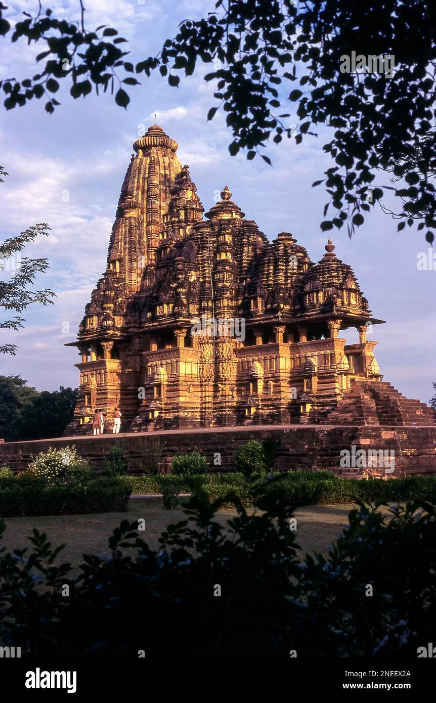 Vishvanatha; Vishwanatha temple Western temples of Khajuraho, Madya Pradesh, India. UNESCO world ...