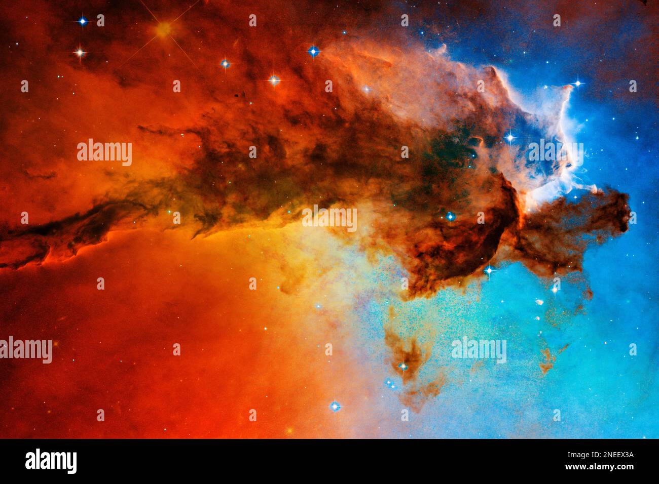 Awesome space background. Elements of this image furnished by NASA ...