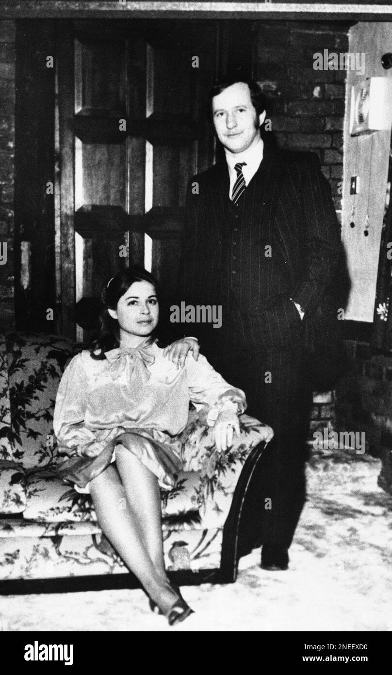 Monika Elizabeth Zumsteg-Telling, shown with her husband Michael ...