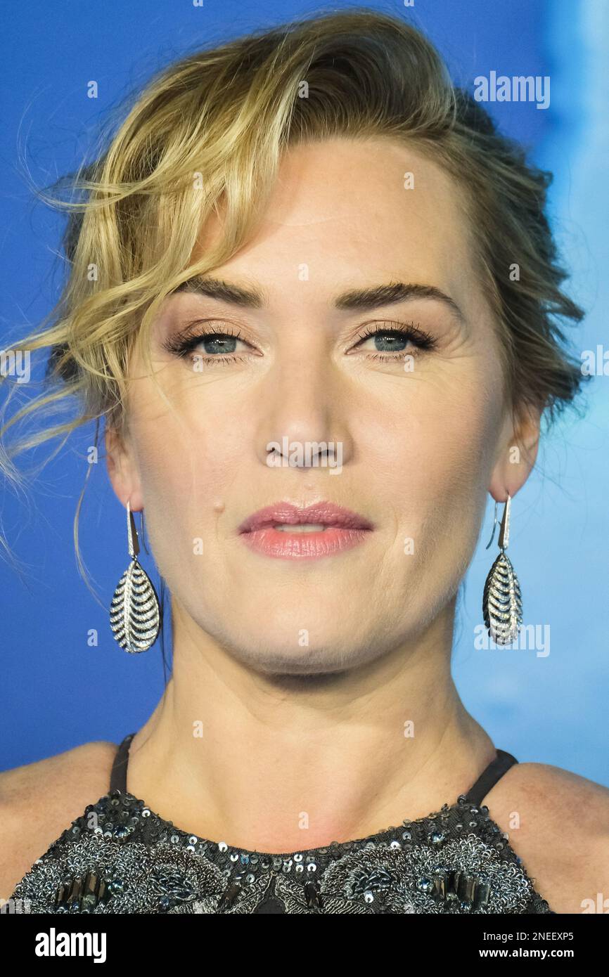 Kate Winslet photographed at the AVATAR: THE WAY OF WATER World ...