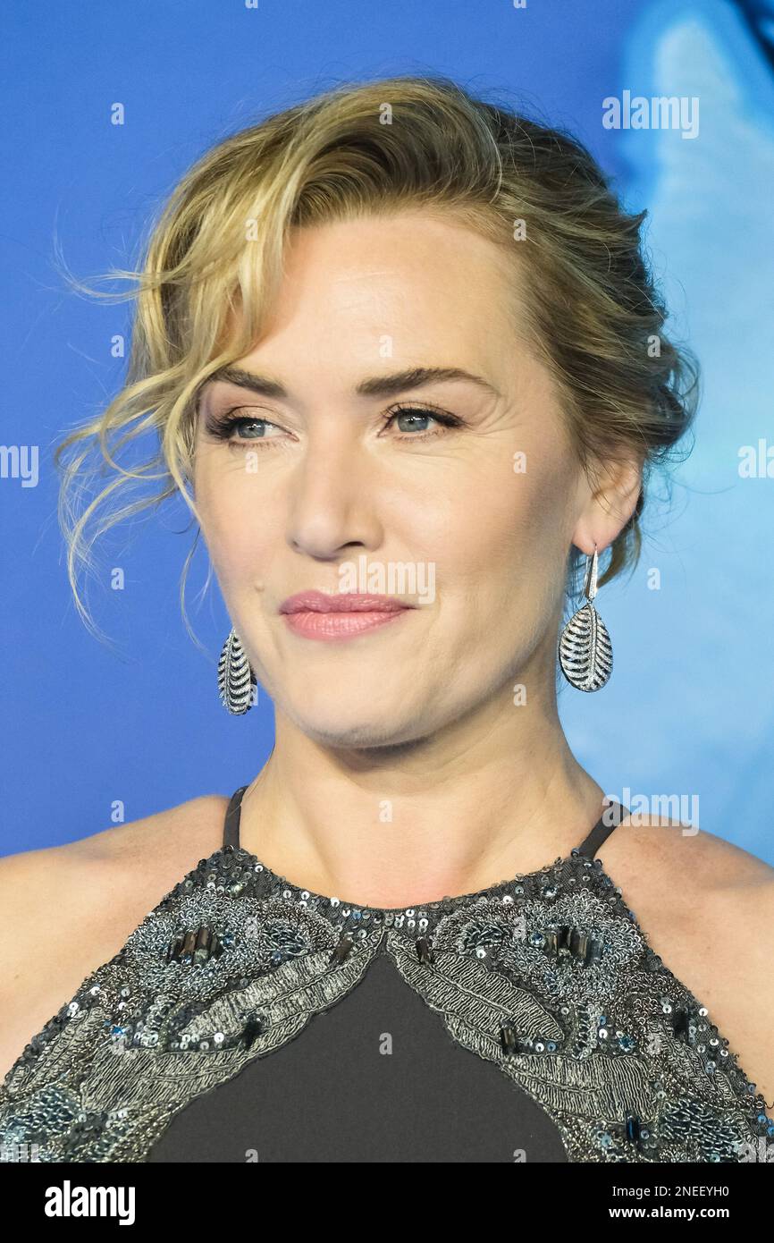 Kate Winslet photographed at the AVATAR: THE WAY OF WATER World ...