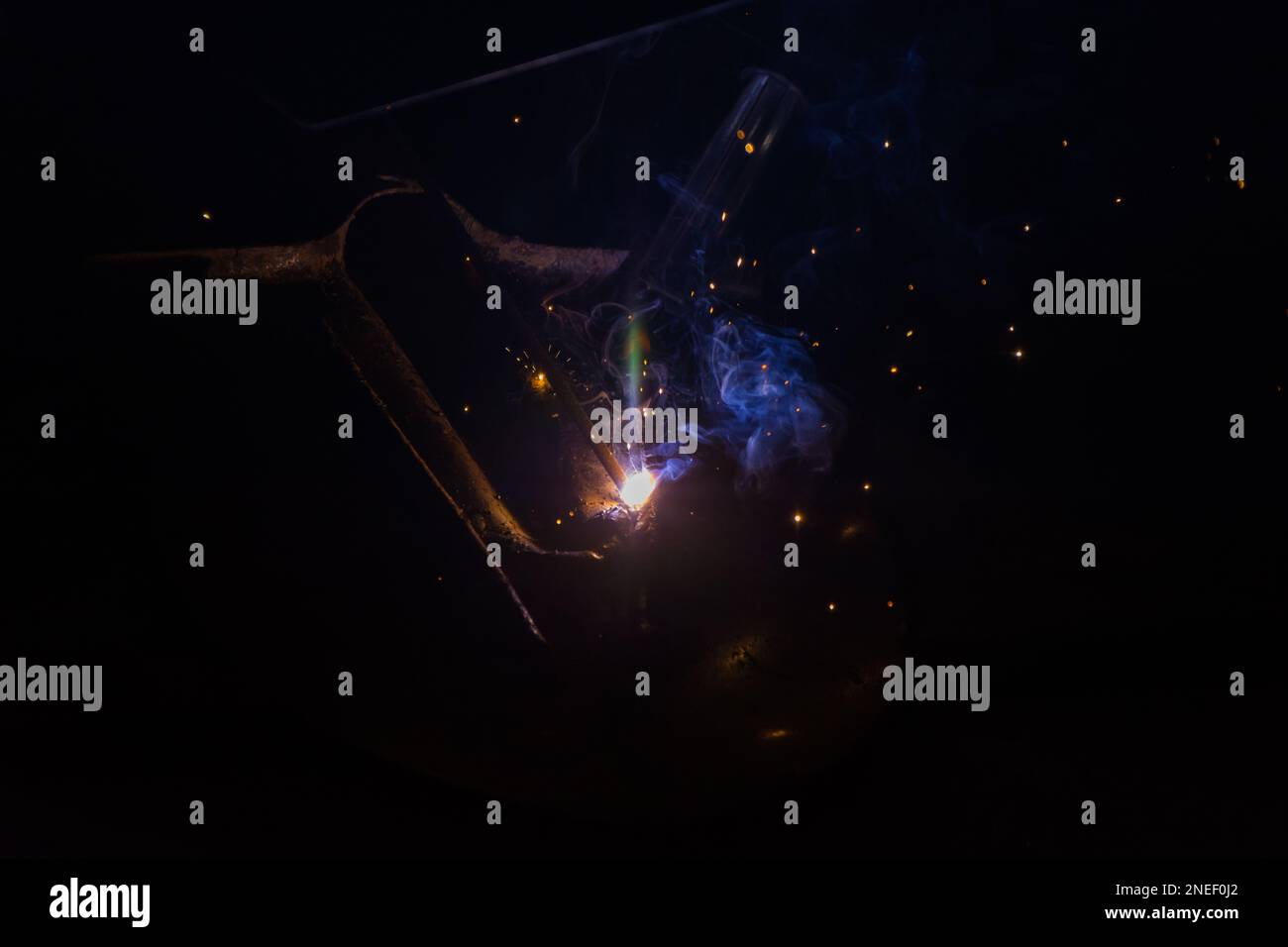 close-up photo of welding Stock Photo - Alamy