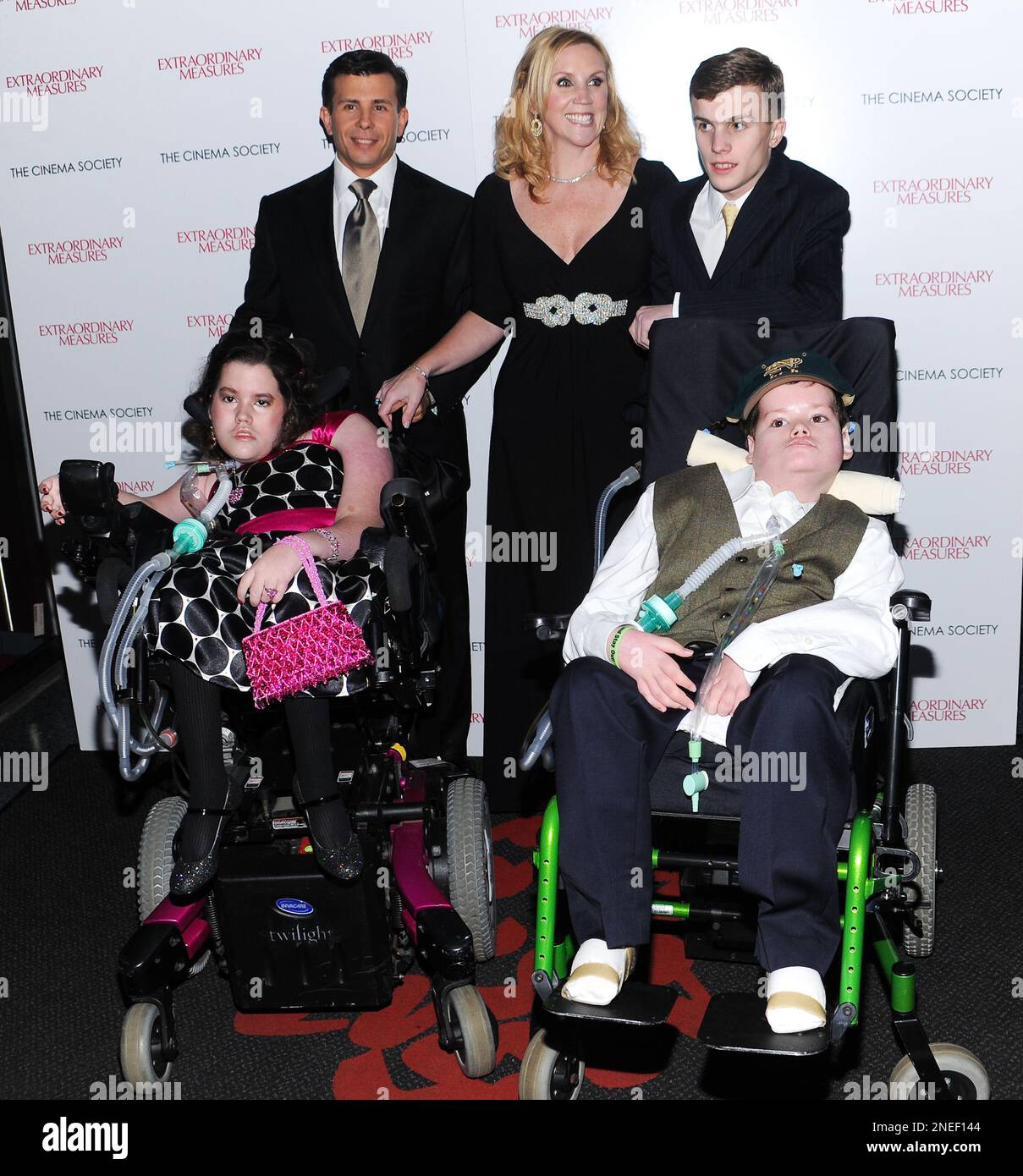 The real-life subjects of the film, John and Aileen Crowley pose with ...
