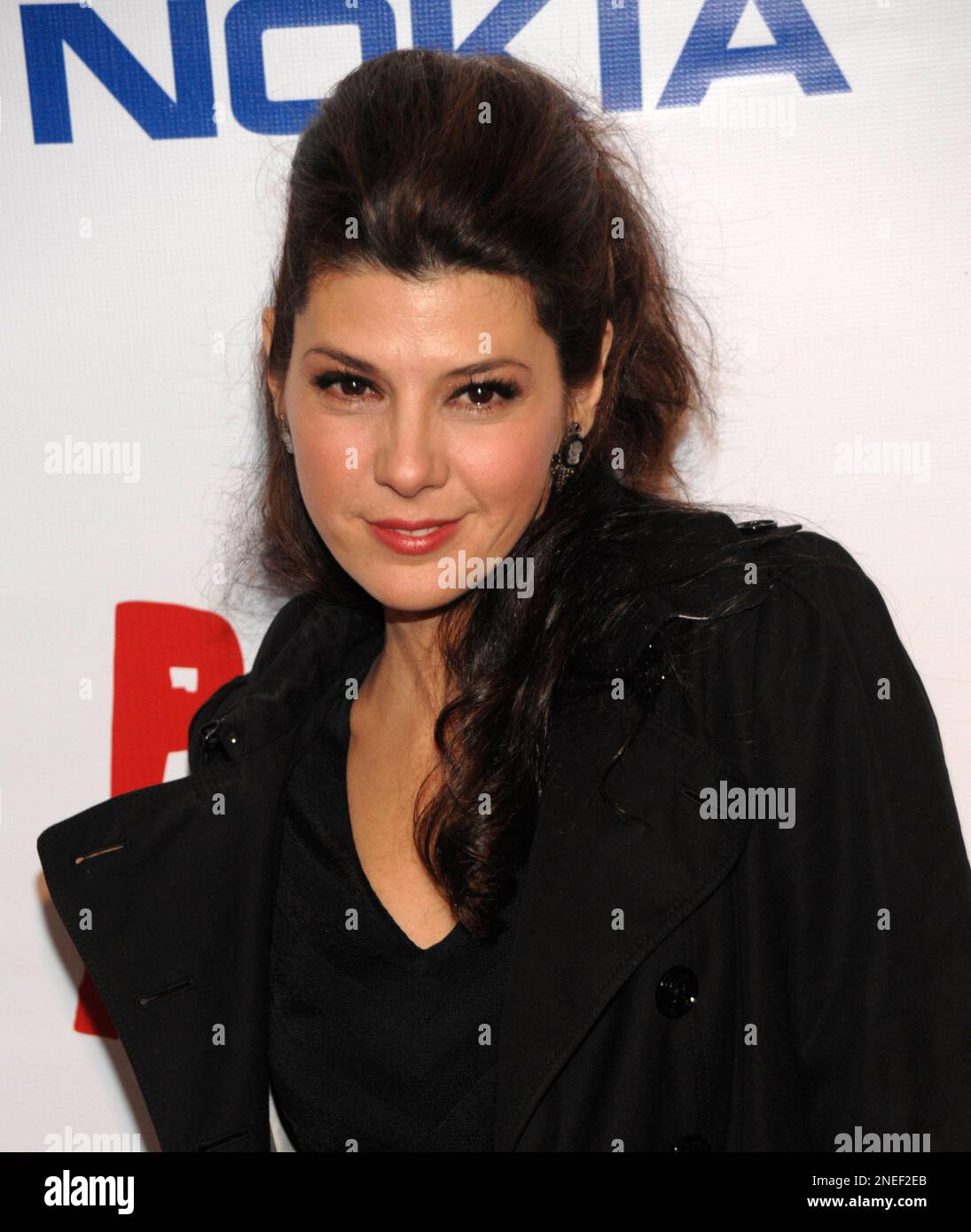 Actress Marisa Tomei arrives at the opening night of The Pee-Wee Herman ...