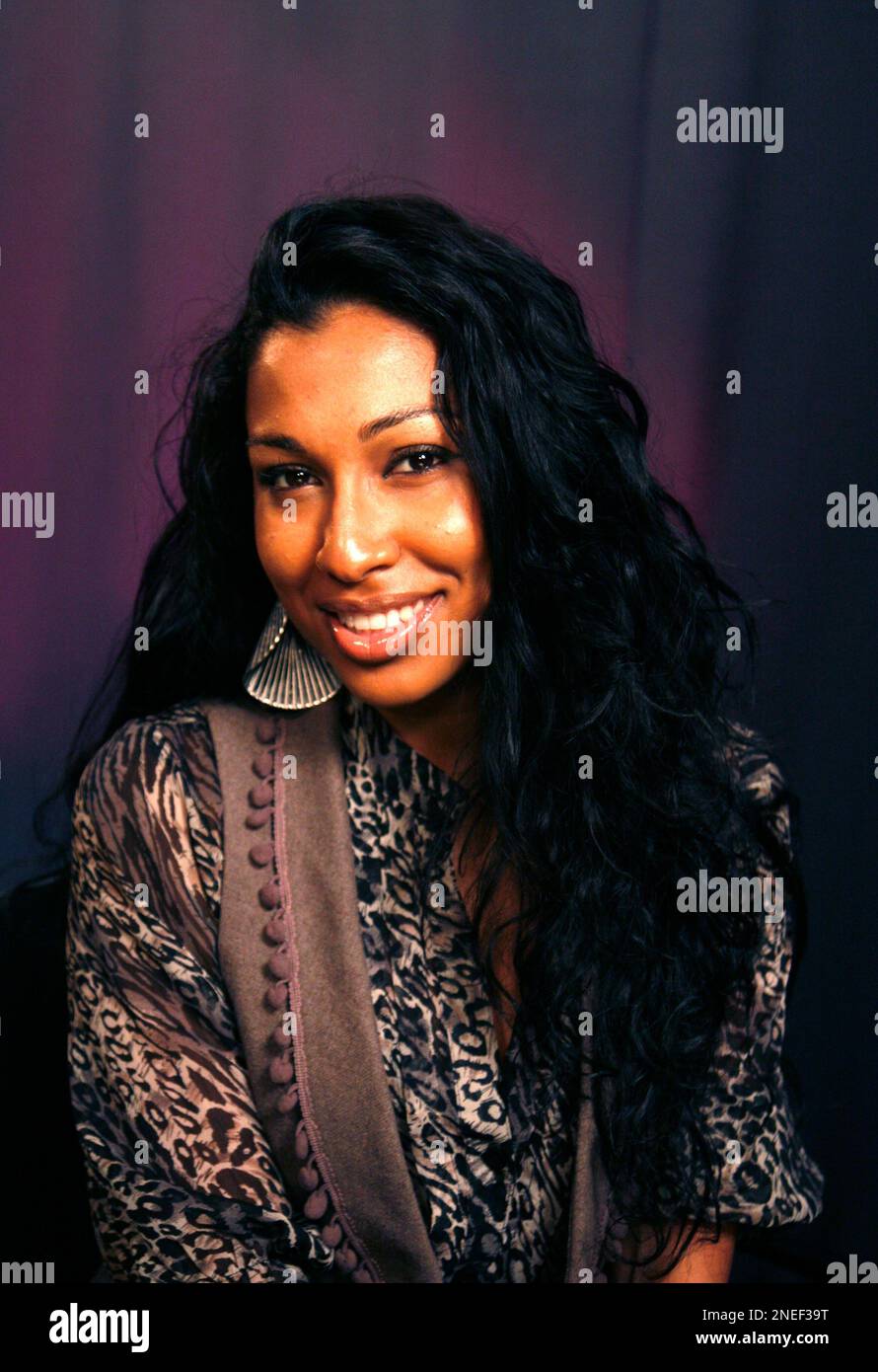 Recording artist Melanie Fiona poses for a portrait Wednesday, Jan. 20 ...