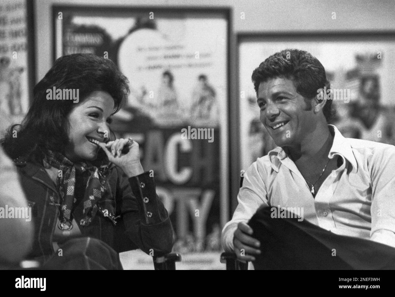 Frankie Avalon and Annette Funicello in 1977. (AP Photo Stock Photo - Alamy