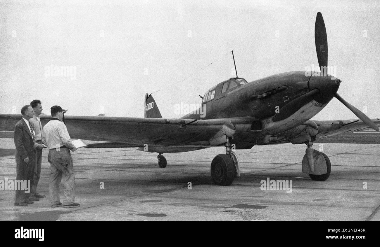 This is a Russian-built IL-10 ground support and reconnaissance plane ...