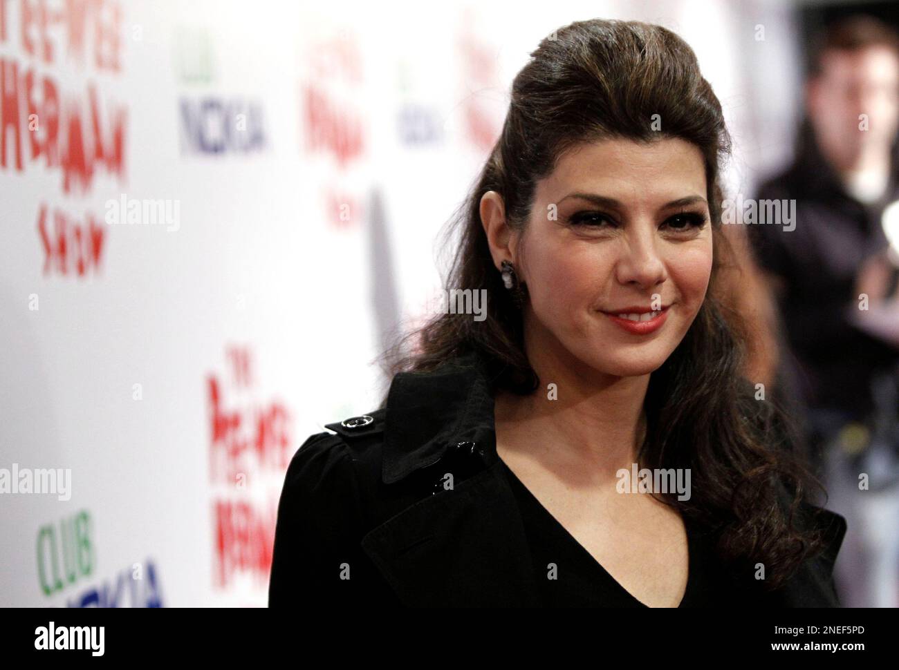 Actress Marisa Tomei arrives at the opening night of The Pee-Wee Herman ...
