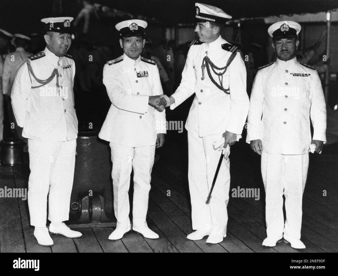 Lieut. Edwin T. Taylor with sword of the U.S. Navy Department ...