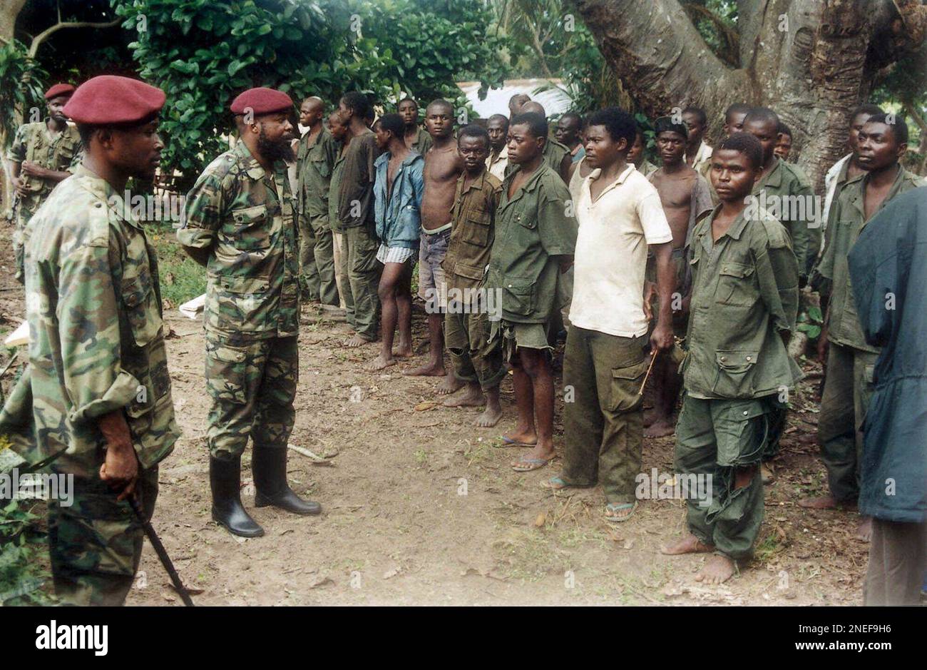 FILE - In this Aug. 13, 2000 file photo, rebels of the Movement for the ...