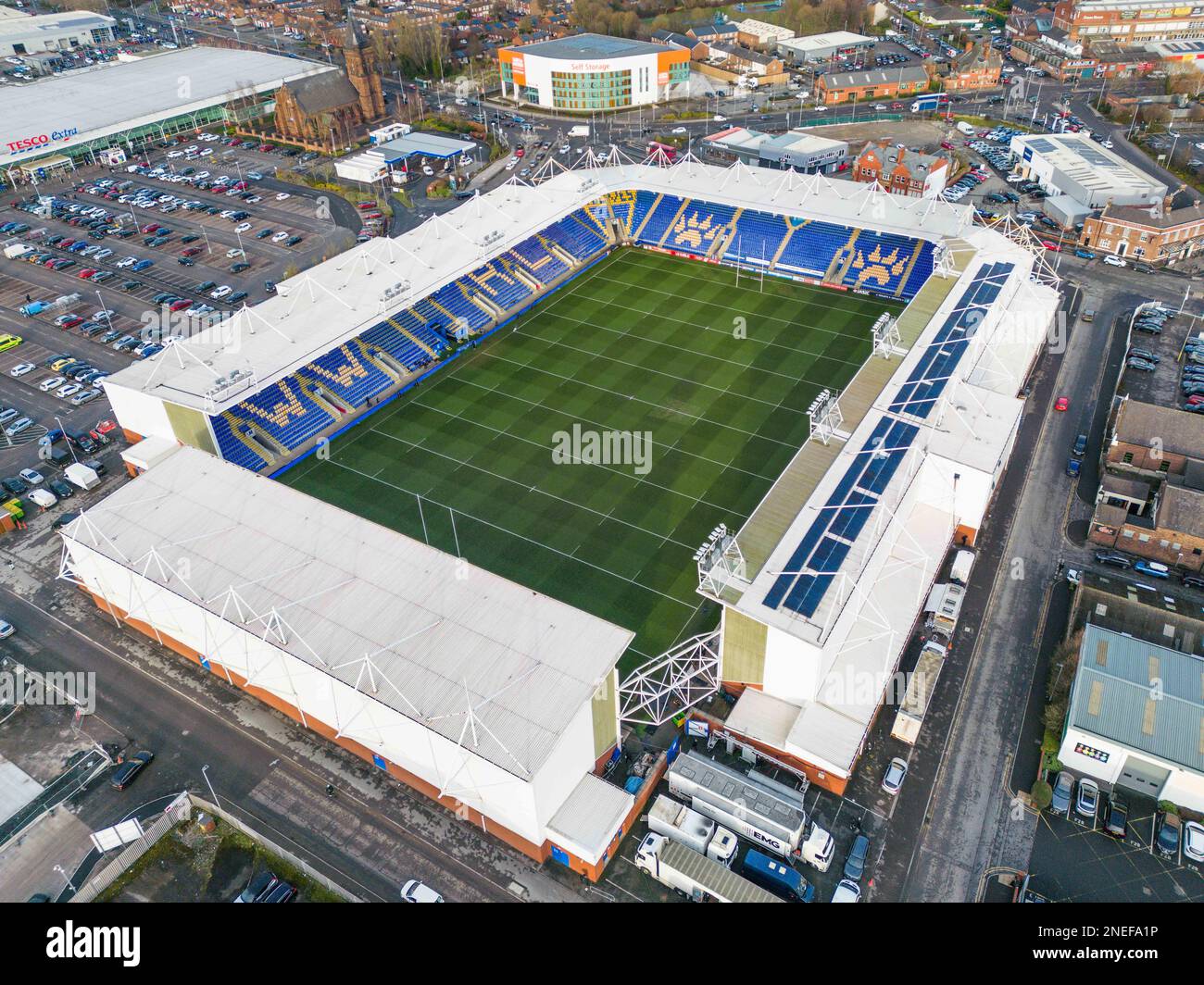 Betfred super league aerial hi-res stock photography and images - Alamy