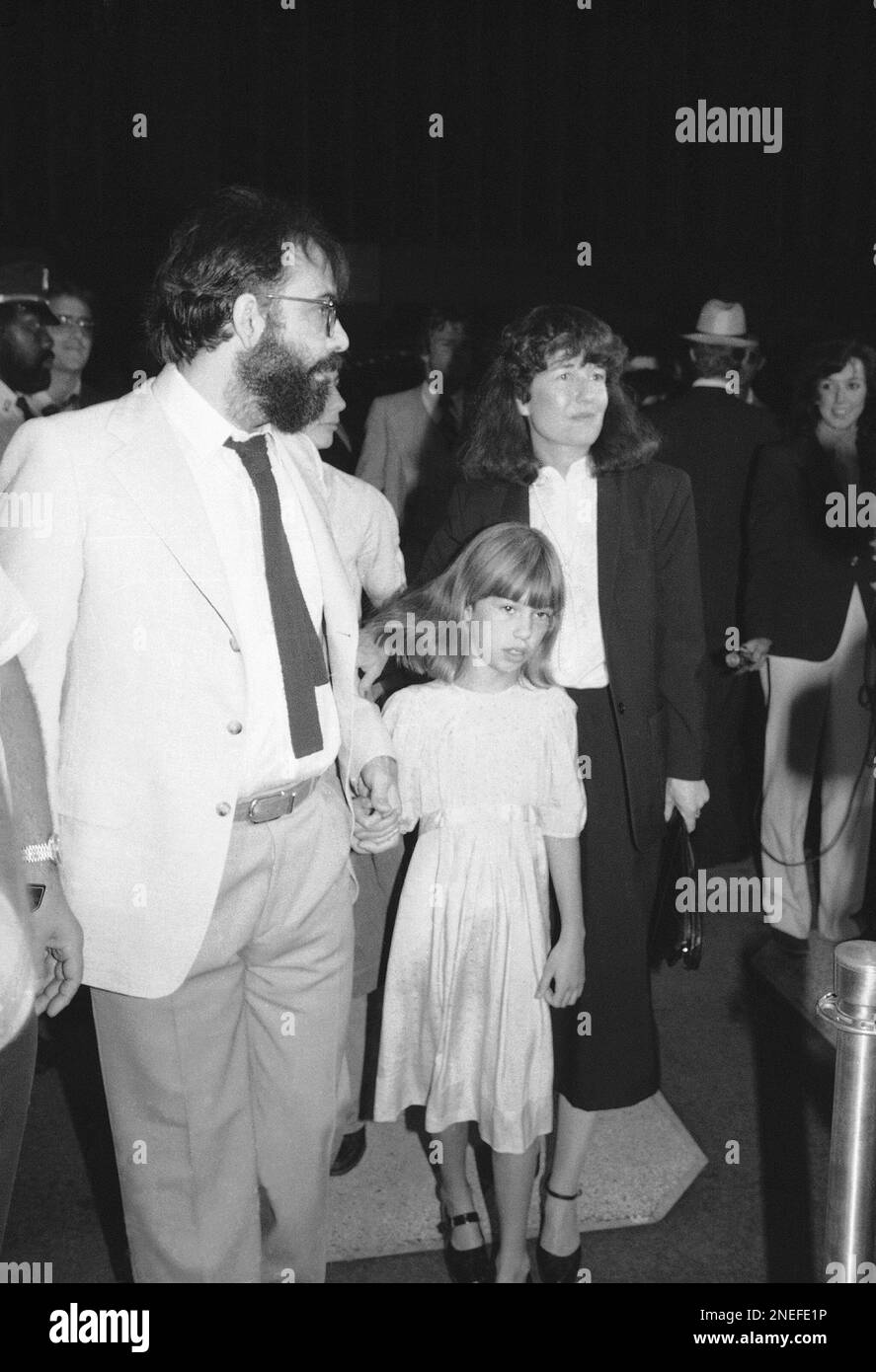 Film Director Francis Ford Coppola with his daughter, Sophia and son ...