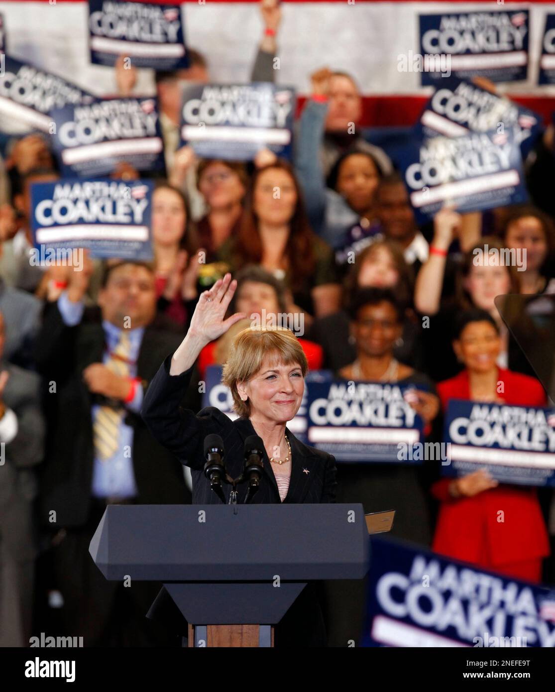 Mass. Attorney General Martha Coakley, the Democratic candidate vying ...