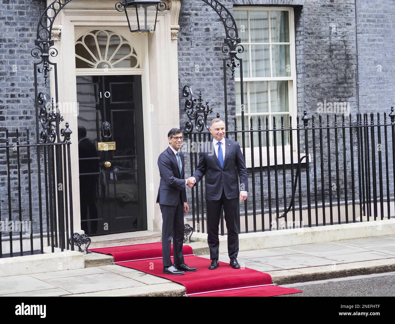 President of the Republic of Poland Andrzej Duda with a visit to London ...