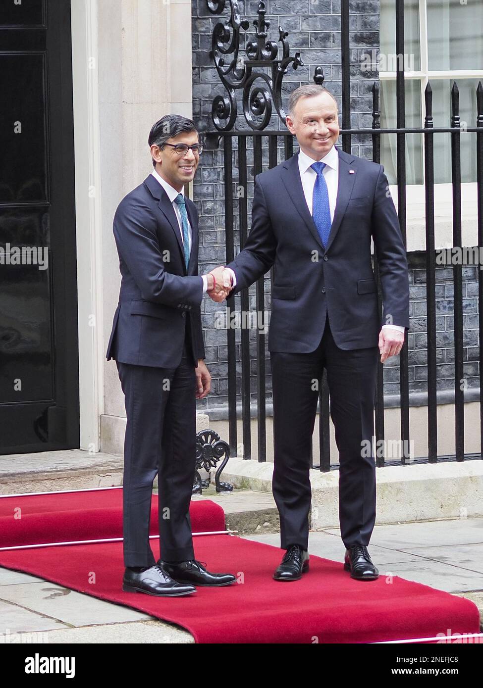 President of the Republic of Poland Andrzej Duda with a visit to London ...